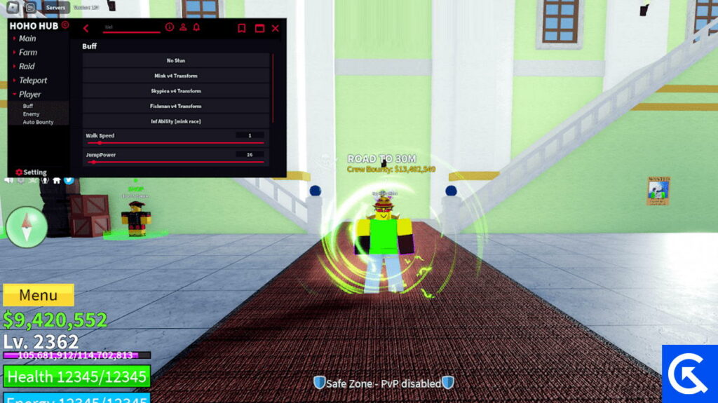 Hoho Hub Script Download for October 2025 with Race V4 Update