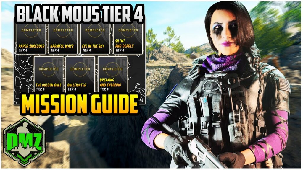 All Black Mous Faction Missions in Warzone 2 DMZ