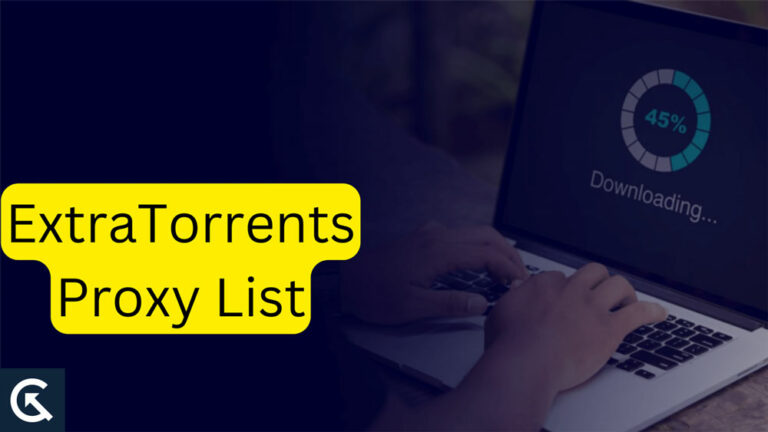 ExtraTorrents Proxy List - Updated and added more list