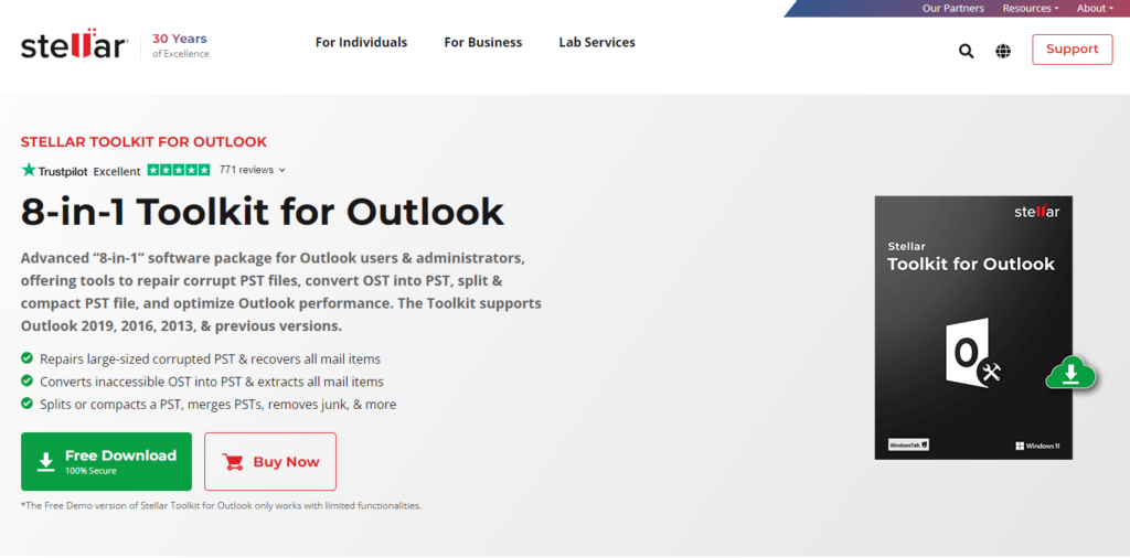 All-in-One Outlook Solution: Explore Stellar Toolkit for Outlook