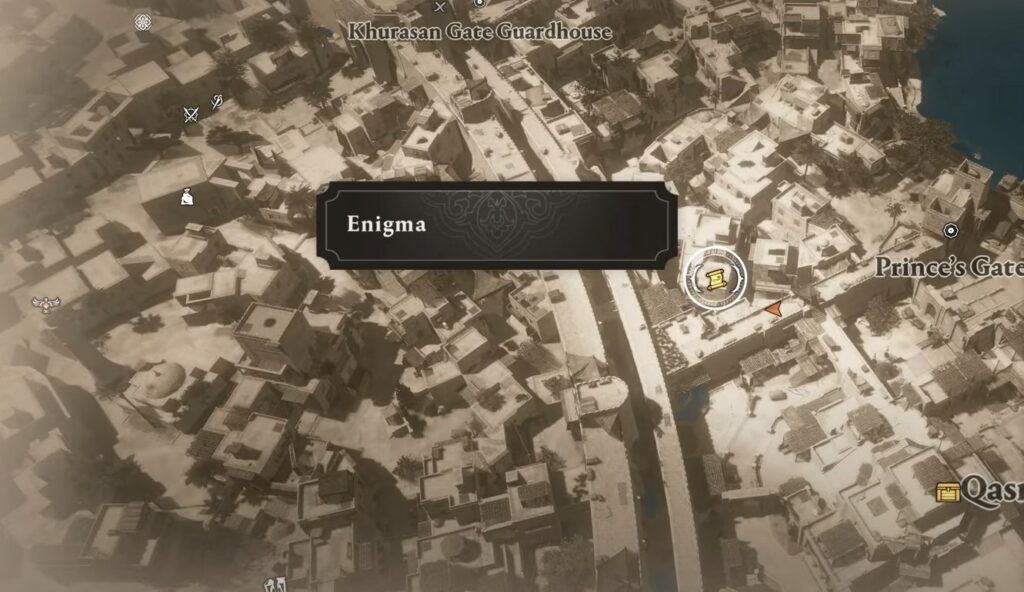 Assassin’s Creed Mirage Enigma Locations Map