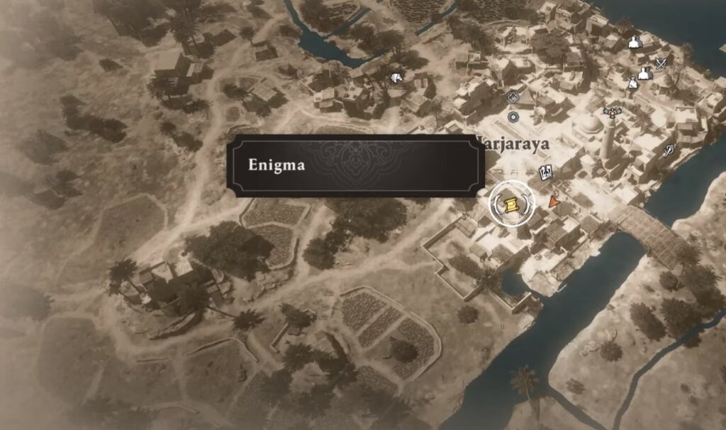 Assassin’s Creed Mirage Enigma Locations Map