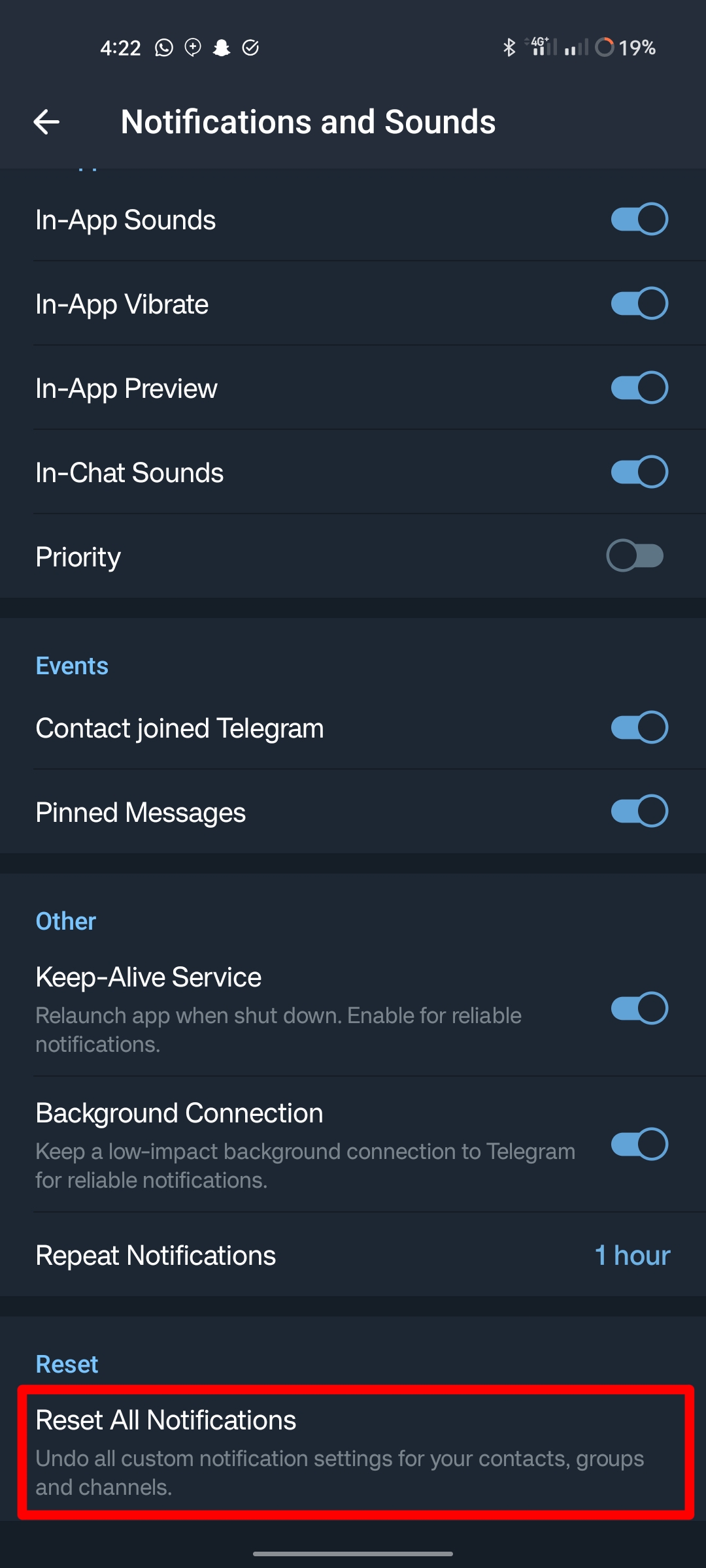 Telegram Notification Not Working on iPhone, PC or Android