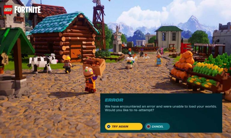 LEGO Fortnite World Currently Unavailable, Fix Lego Fortnite Unable to ...