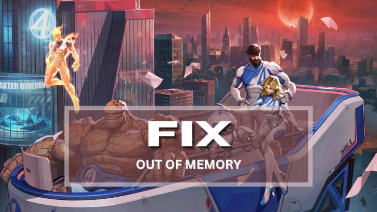 Marvel Rivals "Out of Memory" Error – Causes and Fixes You Need to Know